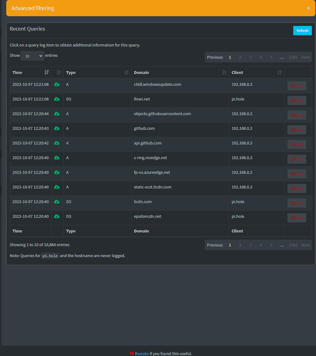 Pi hole V6 Beta Testing Pi hole Pi hole V6 Beta Testing Pi hole